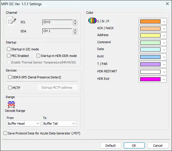 MIPI I3C - Professional, Portable, Quick Start Instrument - Acute