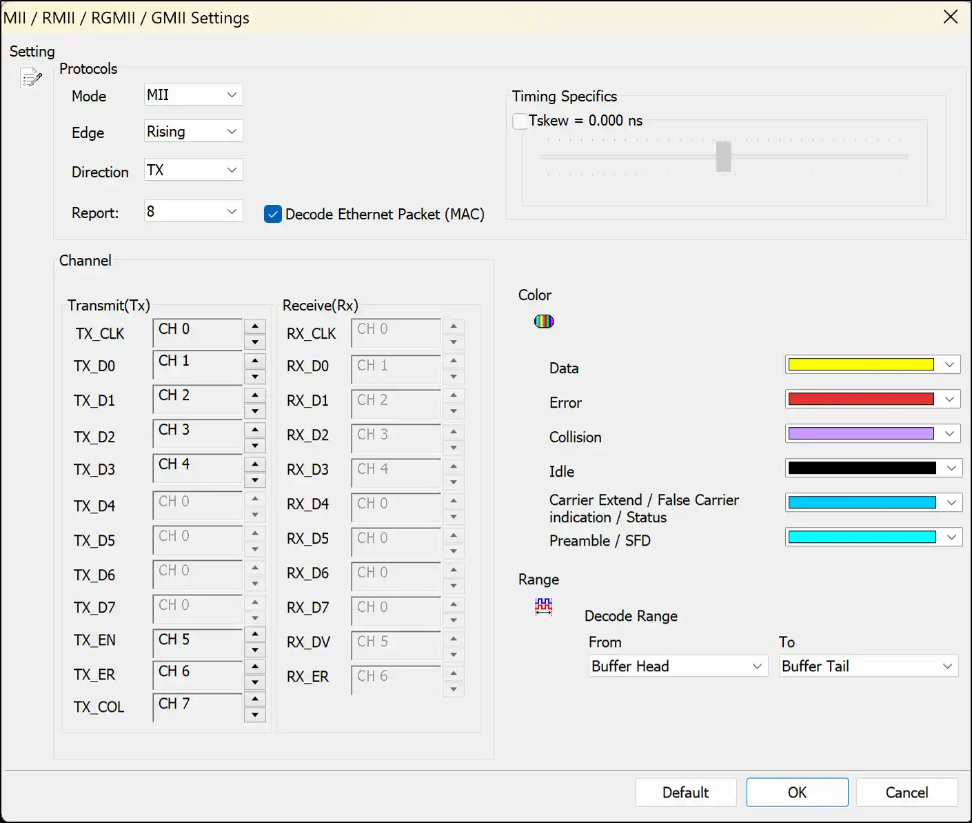 MII/RMII/RGMII/GMII - Professional, Portable, Quick Start Instrument ...